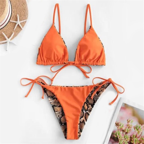 None | Swim | Serpent In The Sunset Bathing Suit | Poshmark